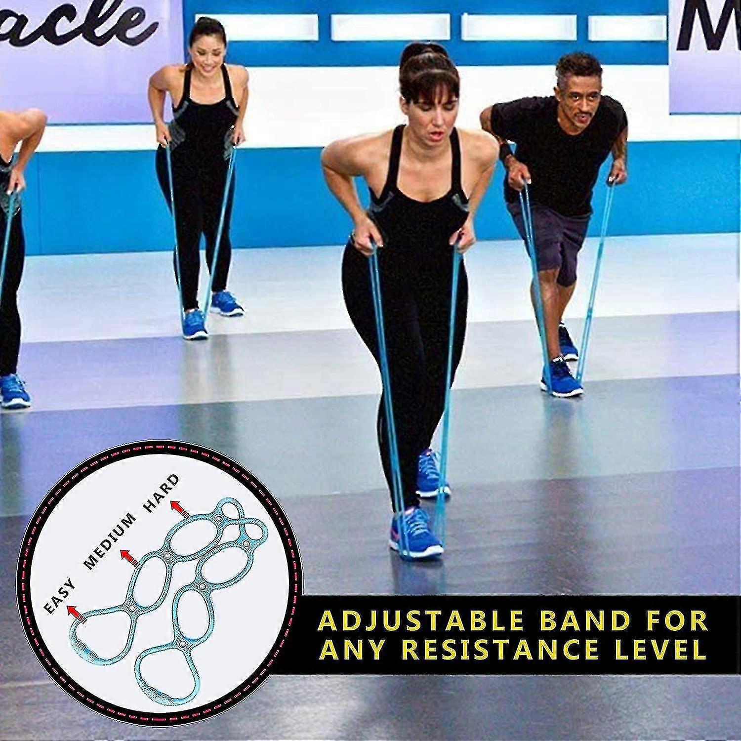 2024 7 Ring Adjustable Resistance Band For Upper Body Home Workout ...
