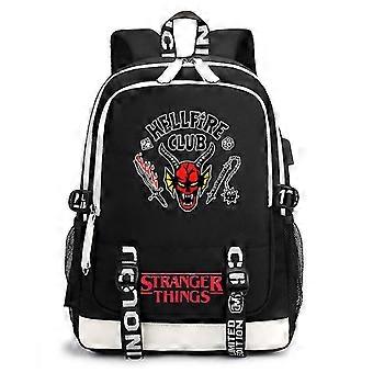 Hellfire Club Shoulder Bag Backpack Large-capacity Student Unisex ...