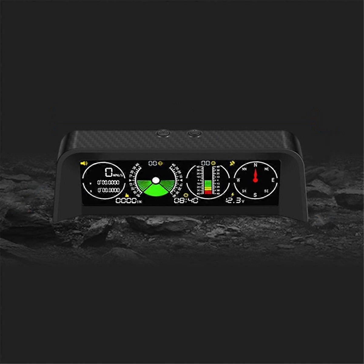 X90 Car Electronic Digital GPS Speedometer Head-Up Display Tilt Meter ...