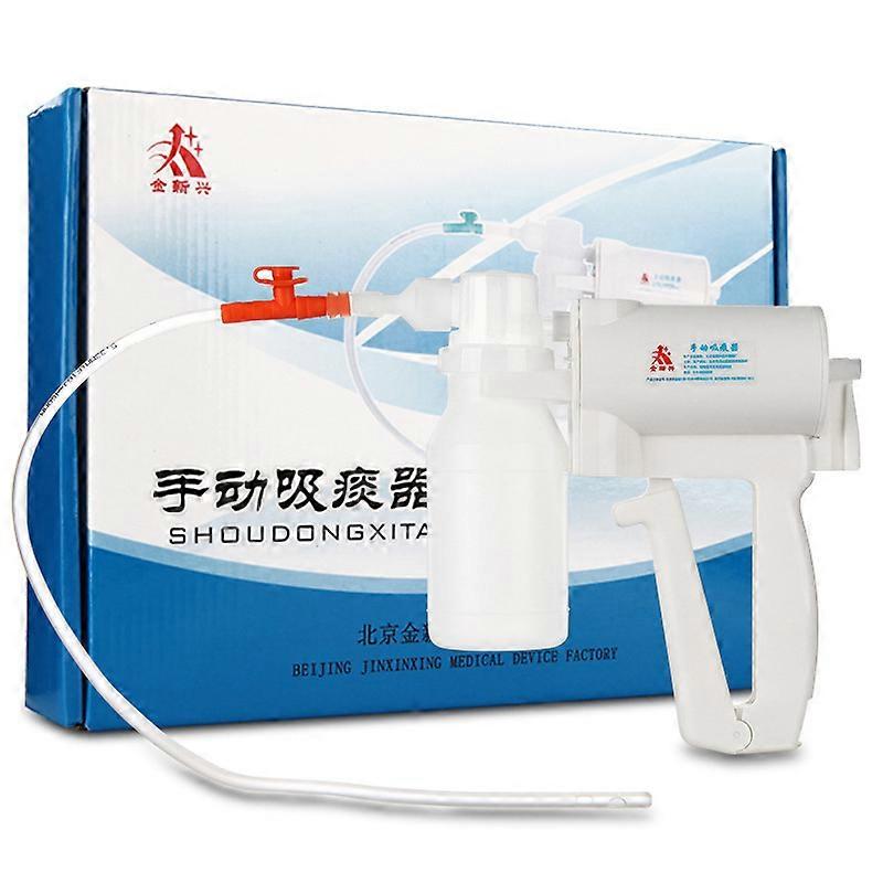 Medical Hand Held Manual Sputum Aspirator Portable Sputum Suction ...