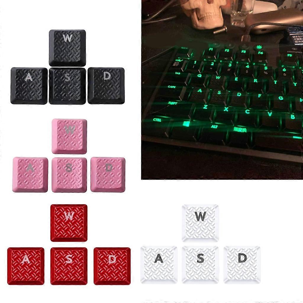 Texture Tactility Backlit keycaps WASD Keys Replacement for Logitech ...