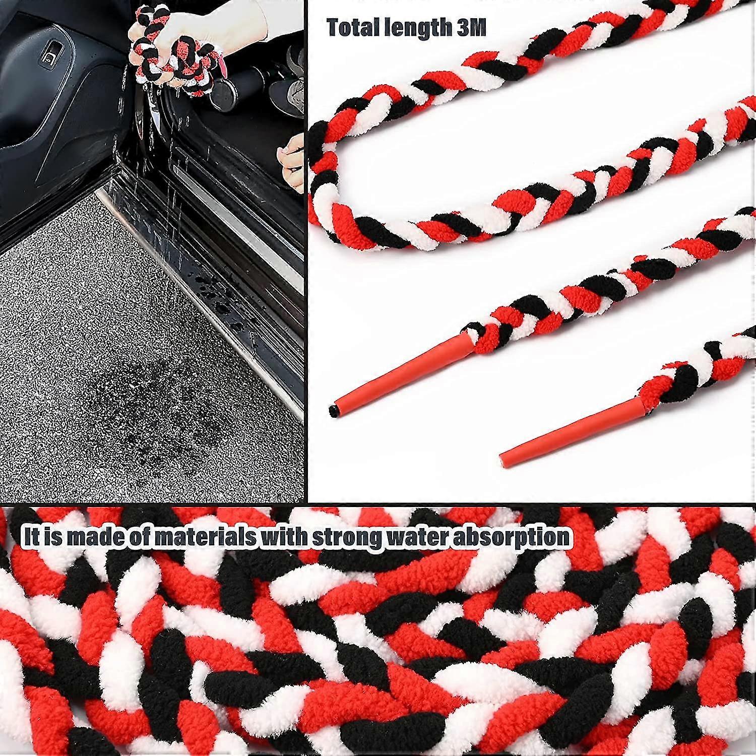 10 Ft Hand Braid Strand Soak Shield Rope For Car Window Tinting, Car ...