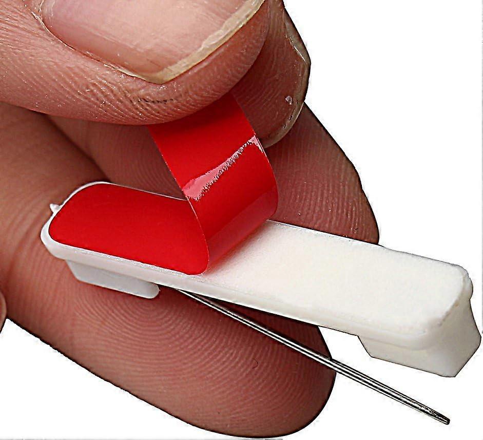 100 pcs 1.46 inches Safety Bar Pins, Large Safety Pins for Name Tag ...