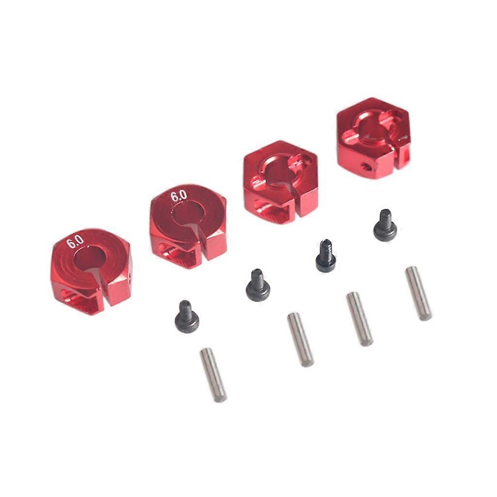 4x Wheel Hex Drive Hub Adapter 12mm for HPI Redcat Traxxas Cars ...