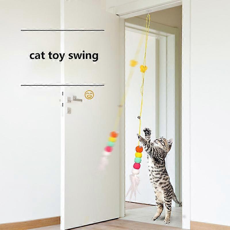 Simulation Caterpillar Cat Toy Cat Scratch Rope Mouse Funny Self-Hey ...