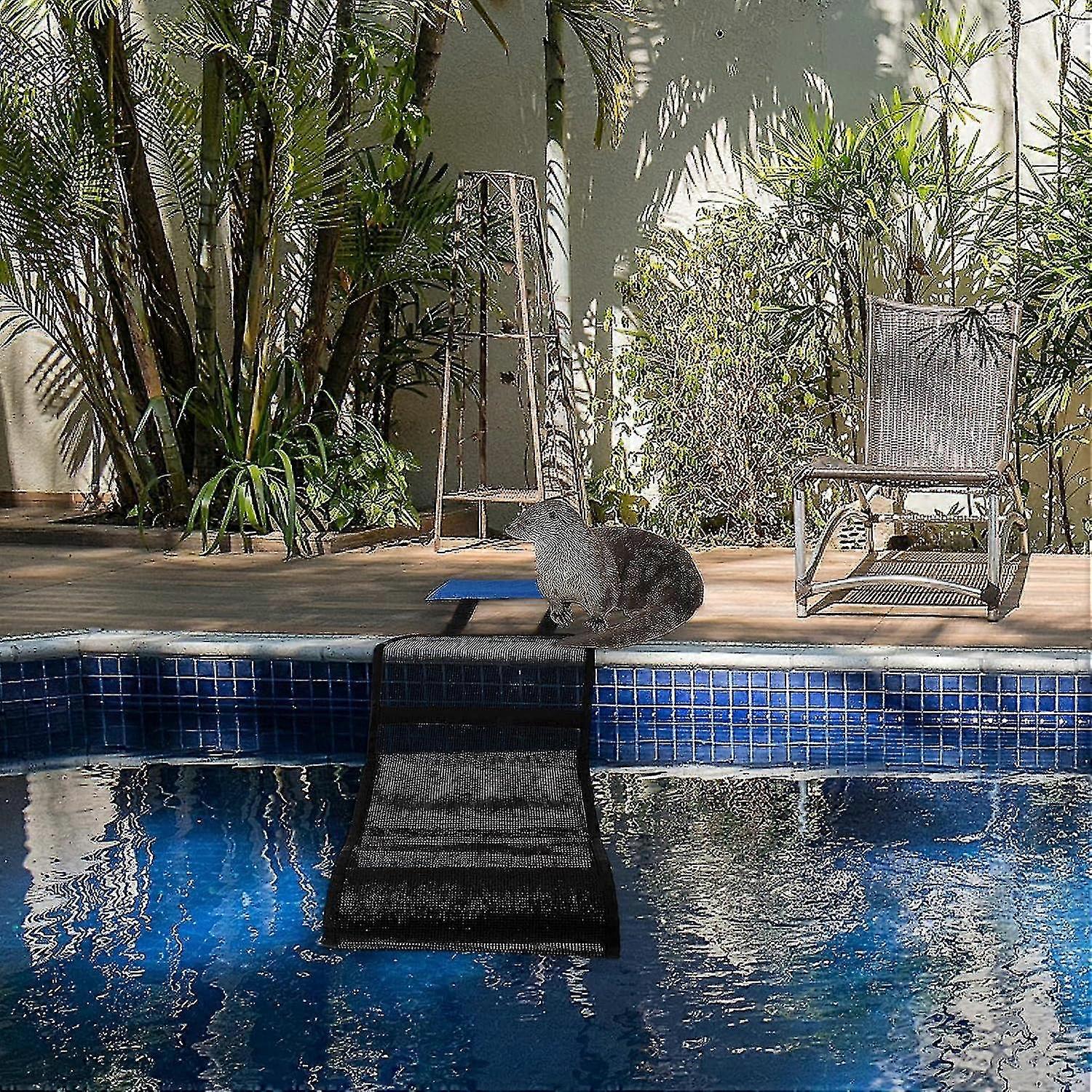 Animal Escape Ramp For Pool, Floating Ramp Rescues, Pool Escape Ramp ...