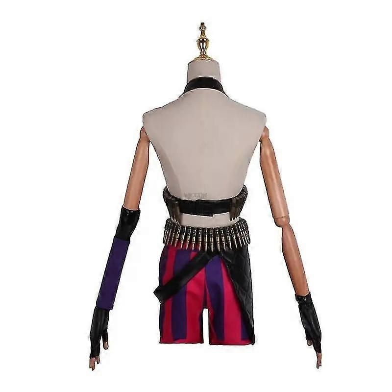 Jinx Cosplay Costume Lol Jinx Arcane Cosplay Uniform Outfits Sexy Women ...