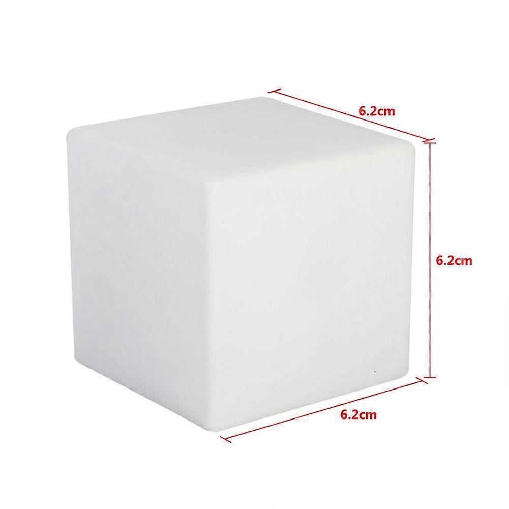 LED Color Changing Mood Cube Night Light Table Lamp Gadget Home Party ...
