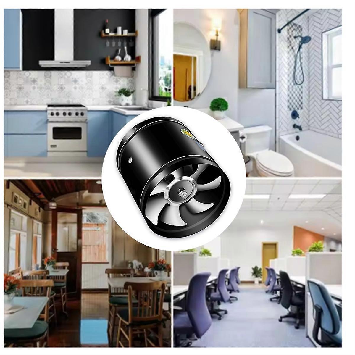 Low Decibel Quiet Voice Super Suction Draft Fan Pipeline Exhaust ...