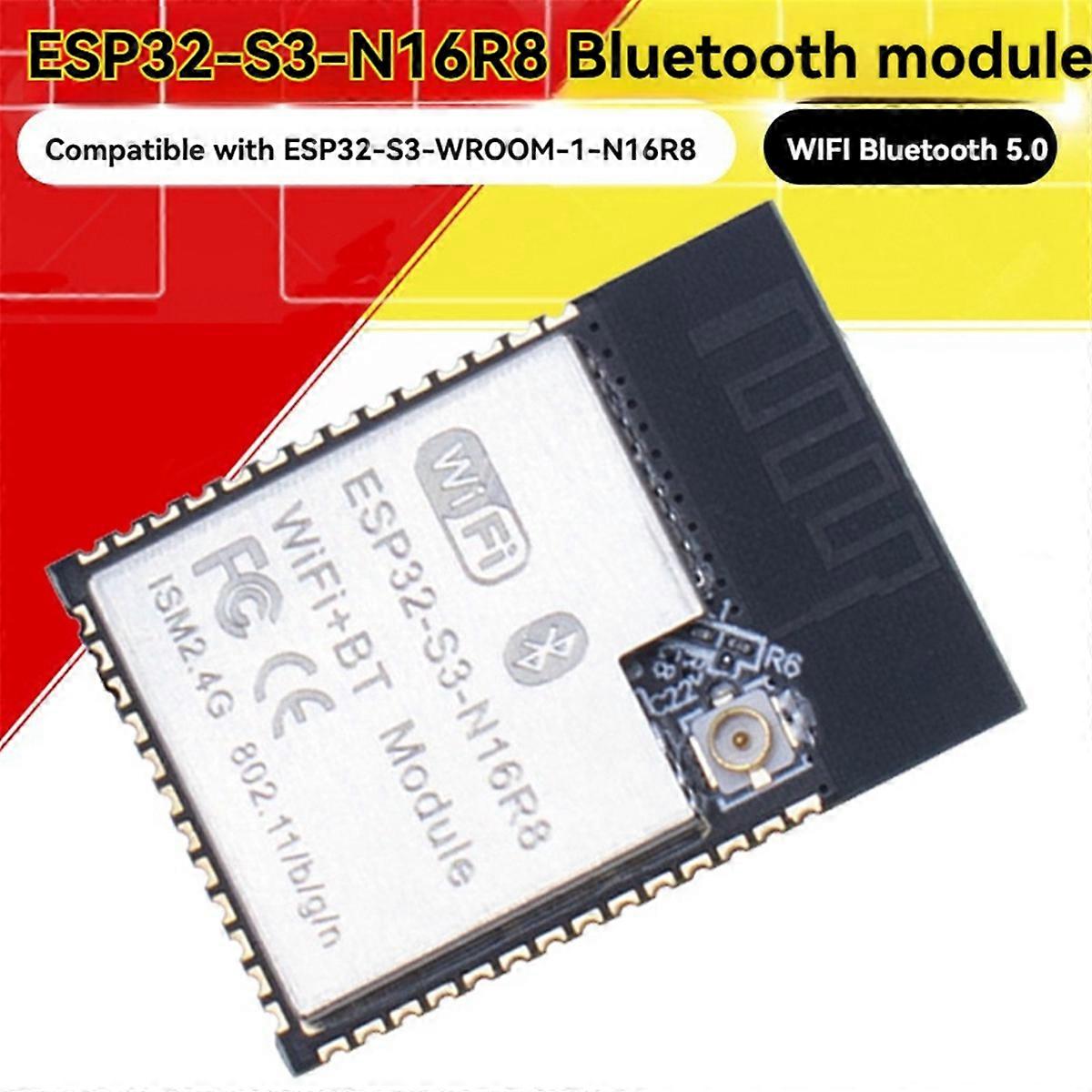 ESP32-S3-N16R8 Wireless Module ESP32-S3-WROOM-1 Dual-Core WiFi+Bluetooth5.0 Module for IoT ...
