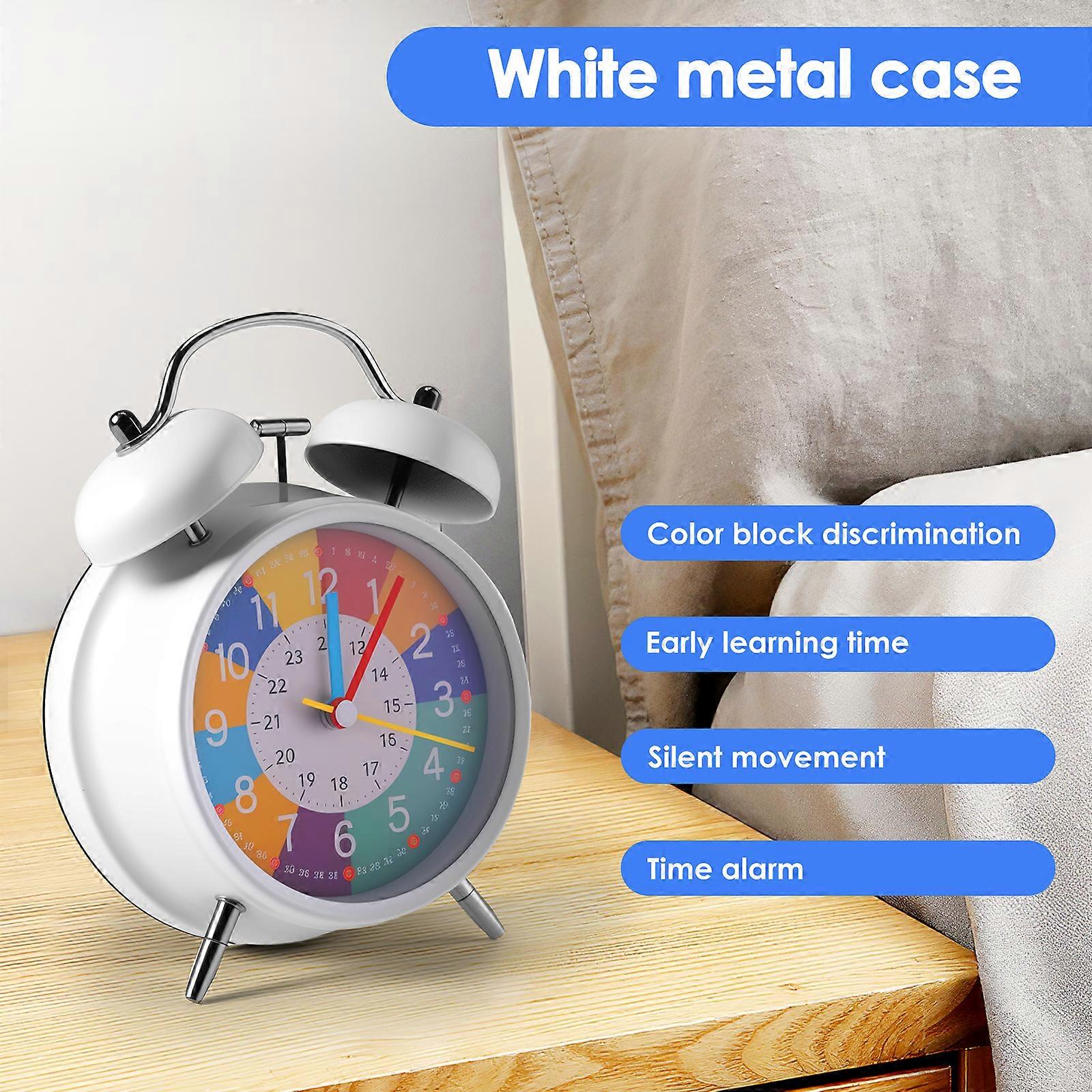Early Education Alarm Clock for Students and Kids (Rechargeable 4 Inch ...