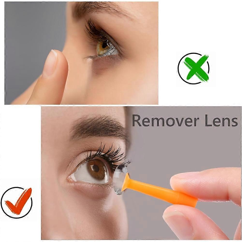 12 Pack Hard Contact Len Remover for RGP and Scleral Lenses, Eye ...
