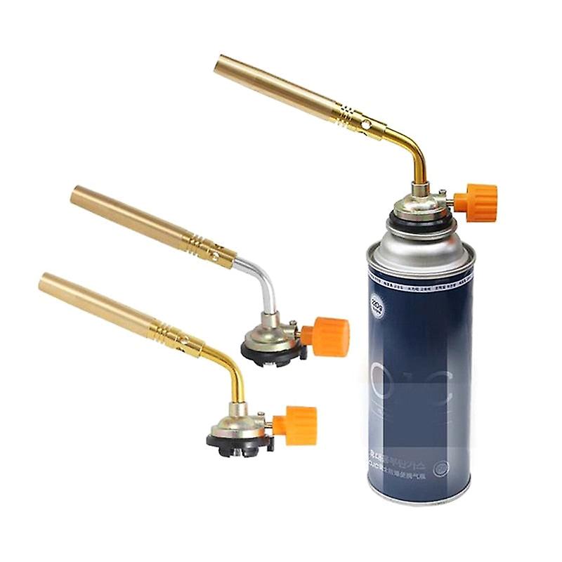 Portable Butane Burner Welding Gas Torch - Outdoor Camping Bbq Flamethrower, Brazing, Soldering ...