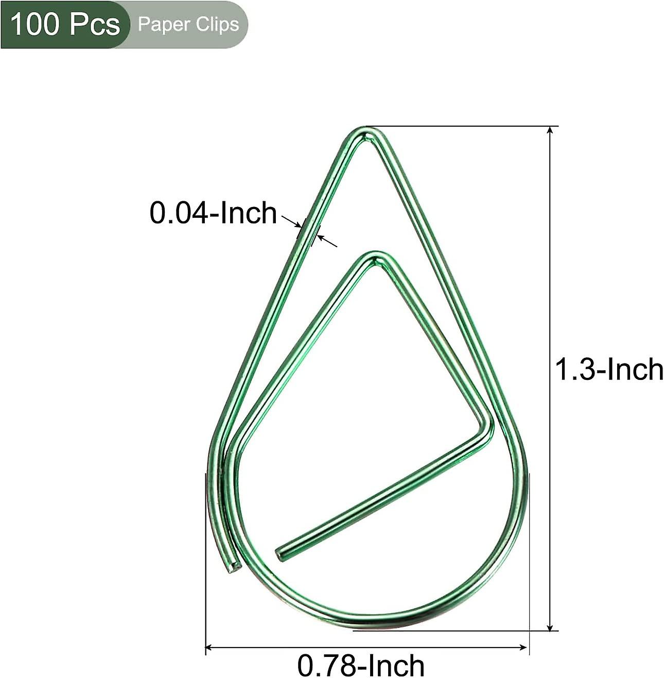 100 Paper Clips, Drip - Keep Desk Clean, Great for Art, Family and ...