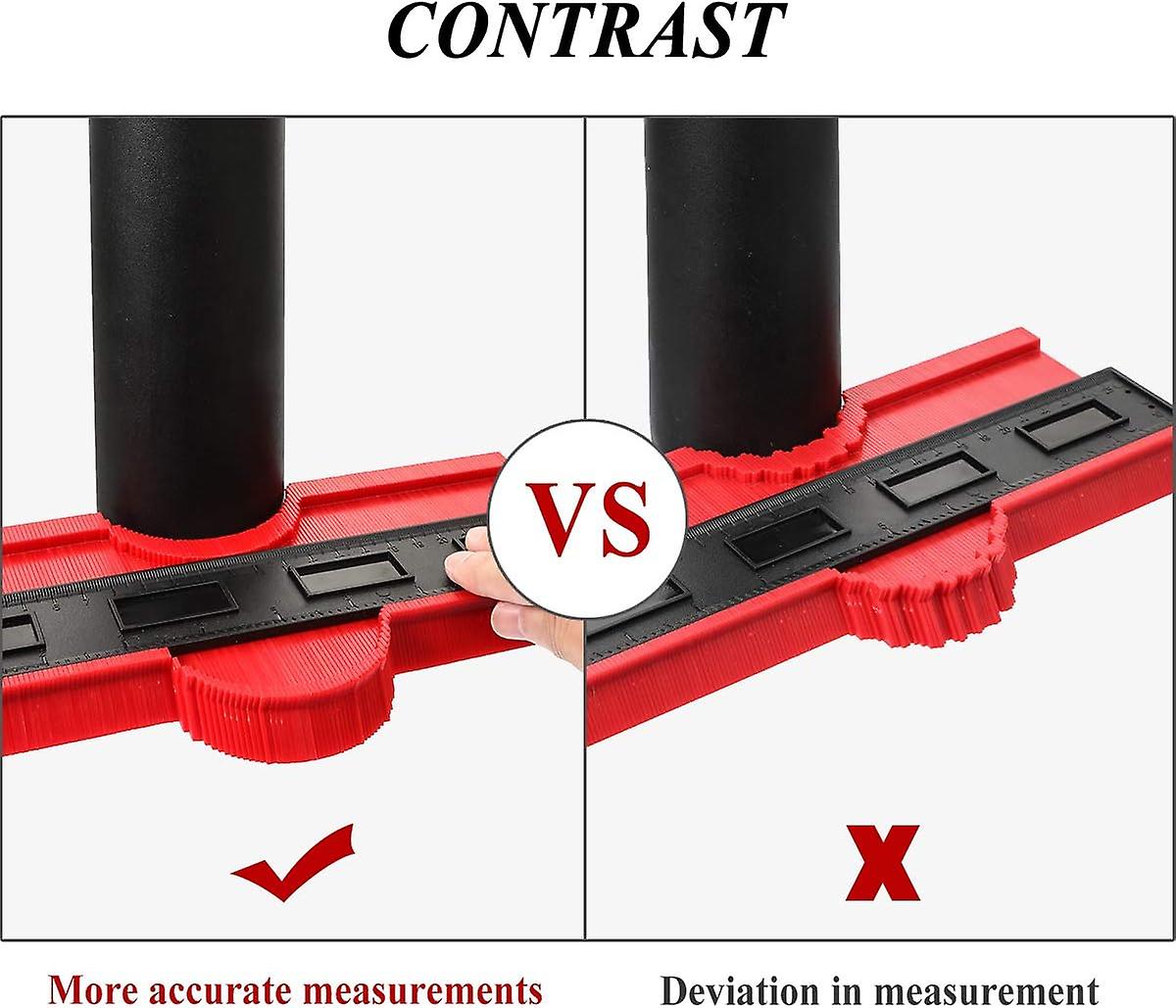 Contour Gauge, Professional 25cm DIY Contour Copier for Woodworking ...