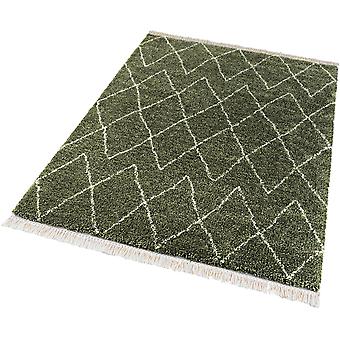 Desire 104402 Jade Olive Green Rectangle Rugs Modern Rugs | Fruugo UK