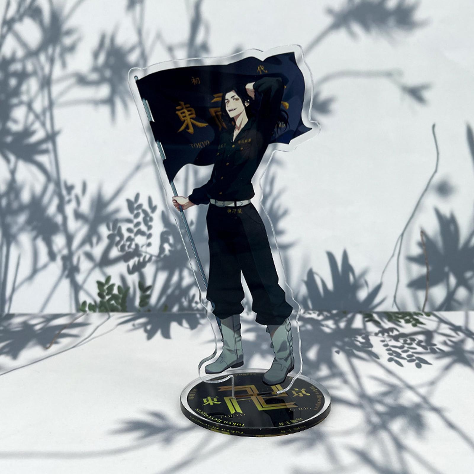 Tokyo Revengers Standing Anti-crack Clear Printing Stability Mikey Baji ...