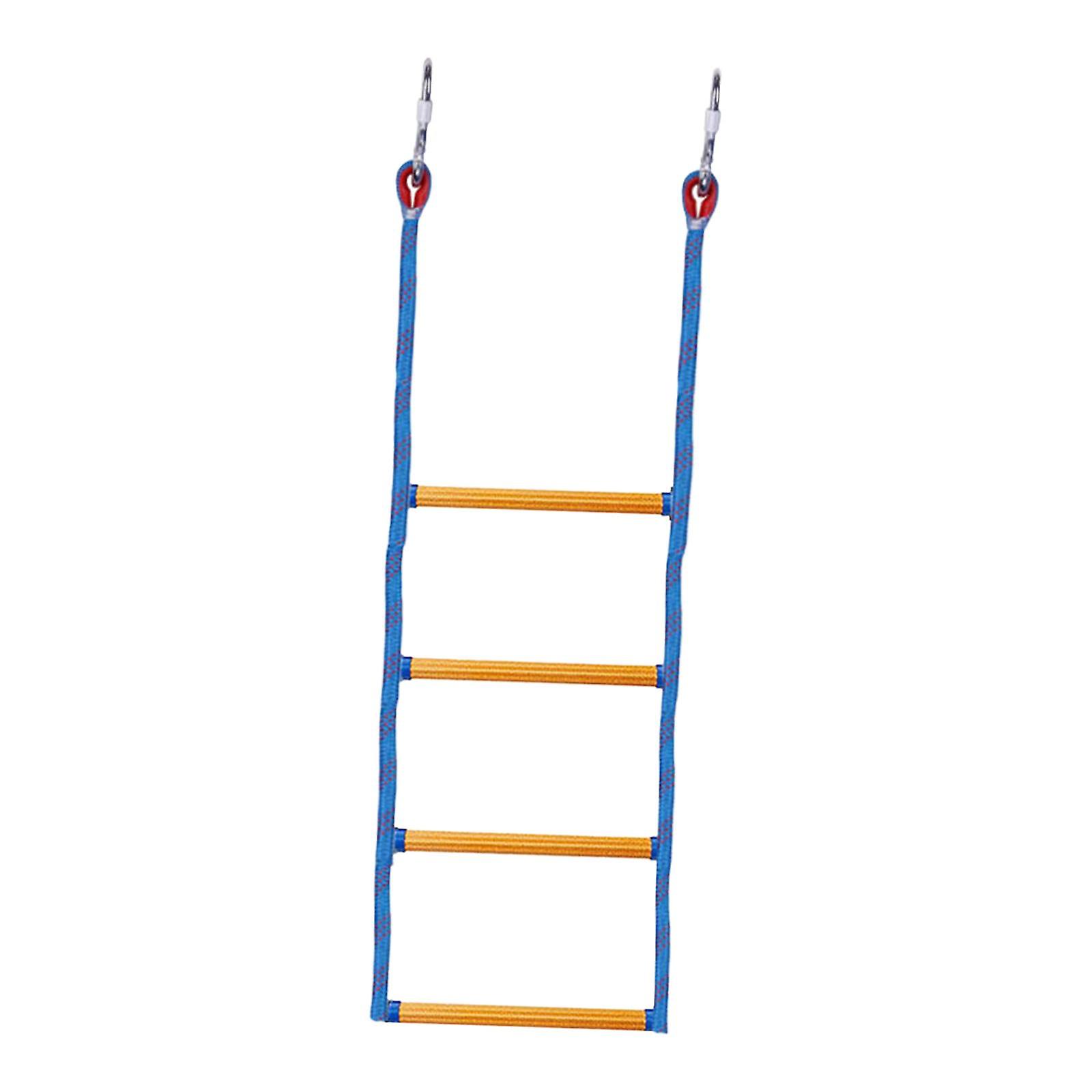 Boat Rope Ladder Climbing Rope Ladder Stable Foldable Swim Ladder ...