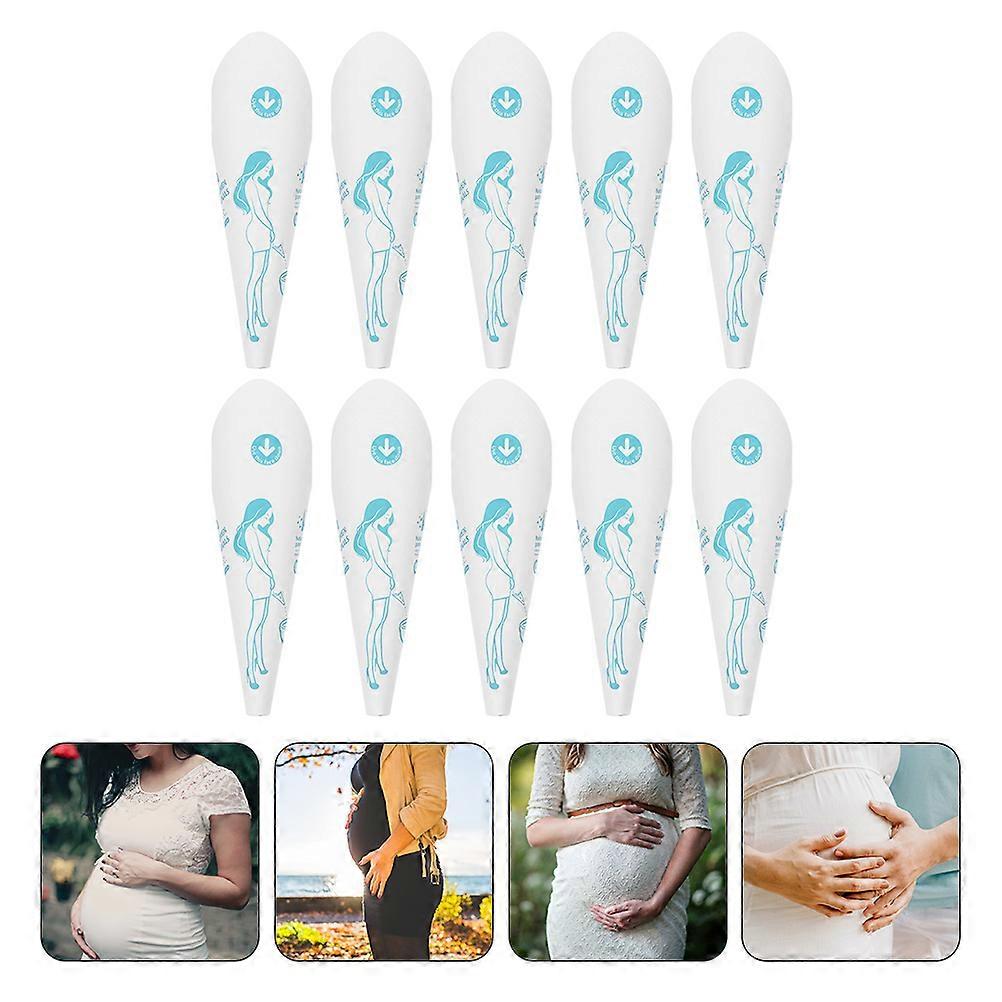 10Pcs Pee Cups Standing up Disposable Paper Standing Pee Funnel Cups ...
