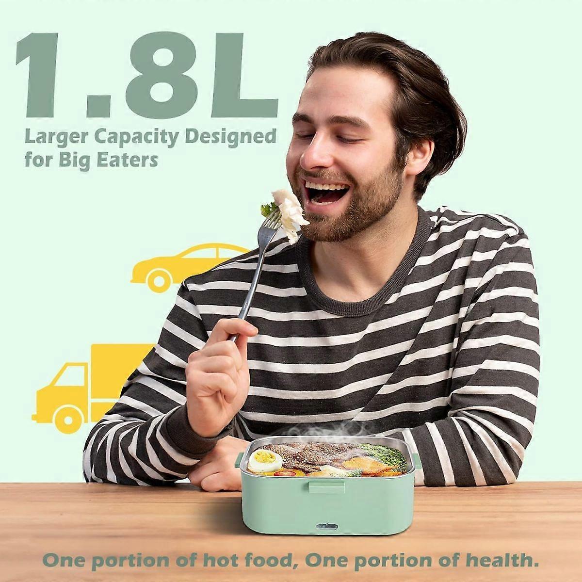 Electric Lunch Box Food Heater Heated Lunch Boxes for Adults 12v 24v 230v Portable Self Heating ...