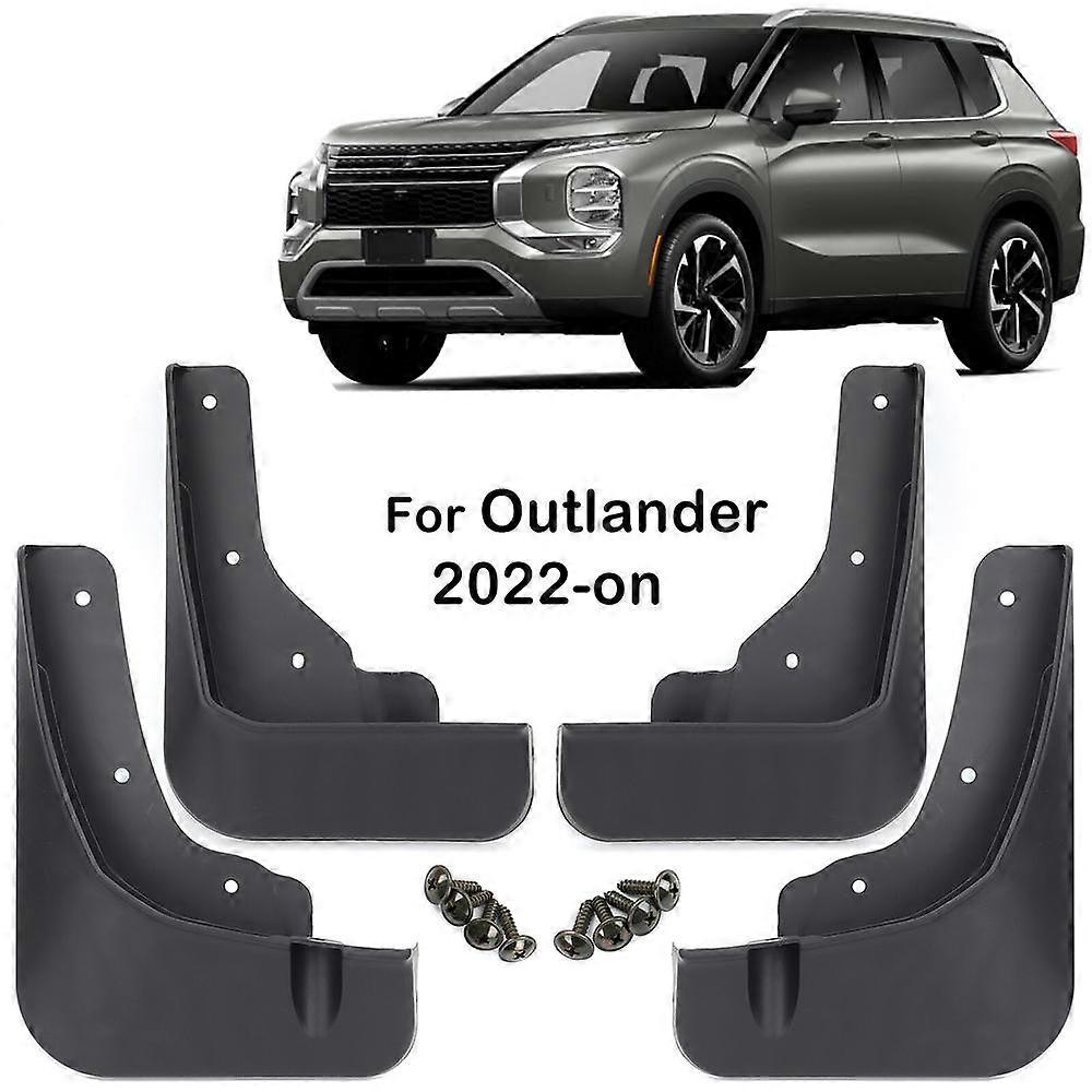 4x For Mitsubishi Outlander 2022-2024 Mud Flaps Splash Guard Mudguards ...
