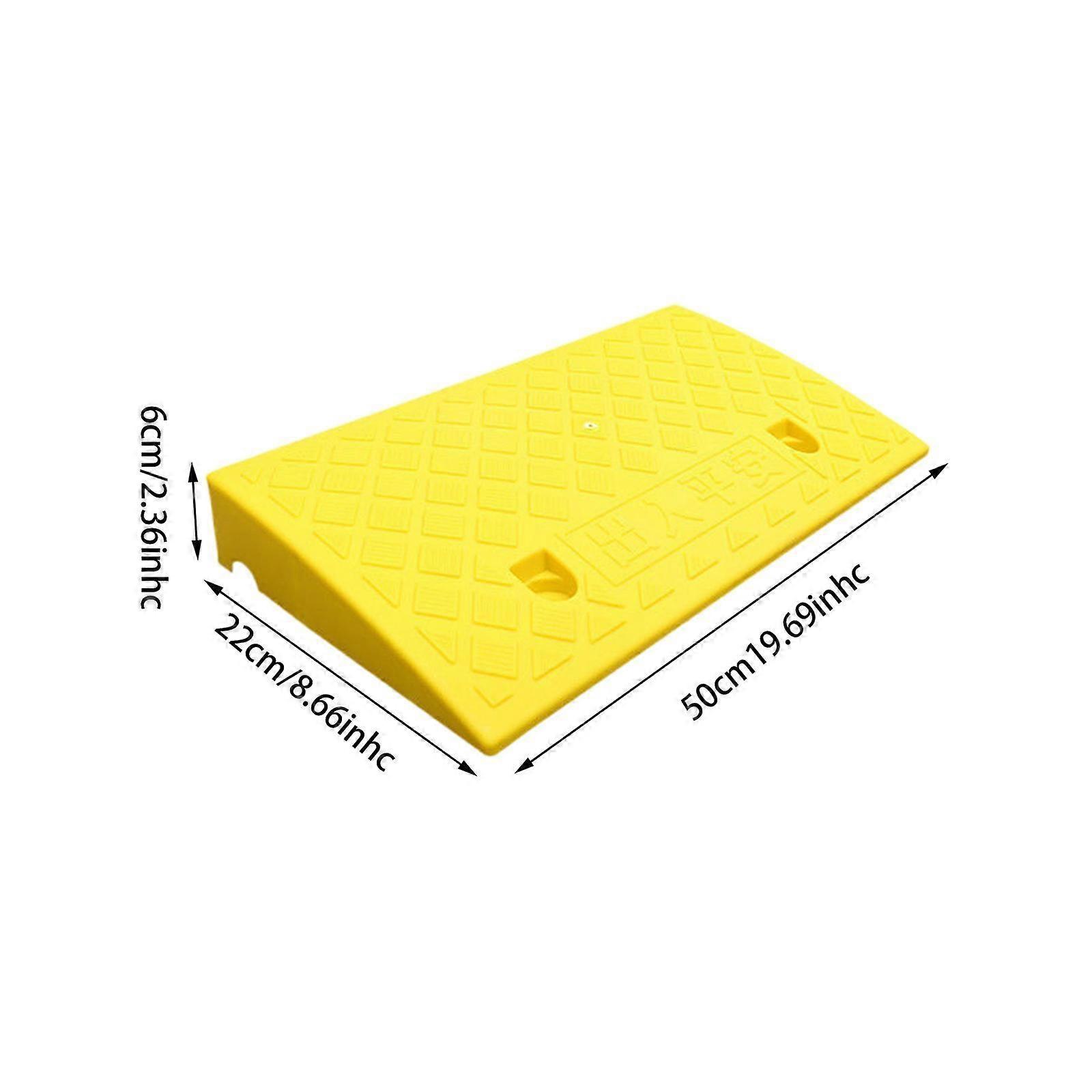 Curb Ramp Portable Driveway Curb Ramp for Motorcycle Mowers Hand Trucks ...