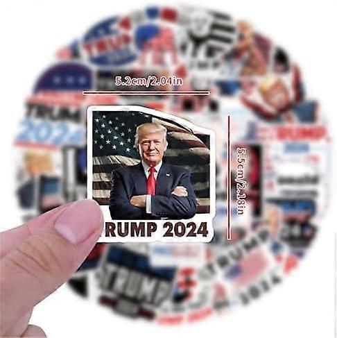 Trump Stickers 60PCS Trump 2024 Stickers for Laptop Water Bottles Phone ...