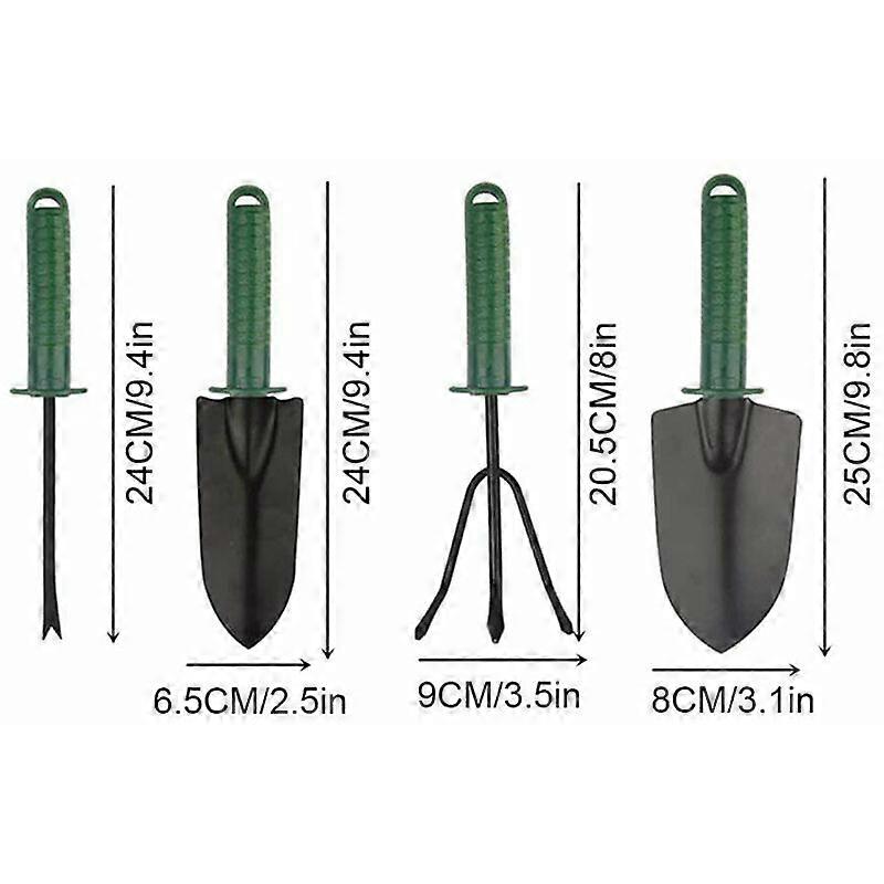Gardening Tool Set, Four Flower Set Ergonomic Gardening Tools Planting ...