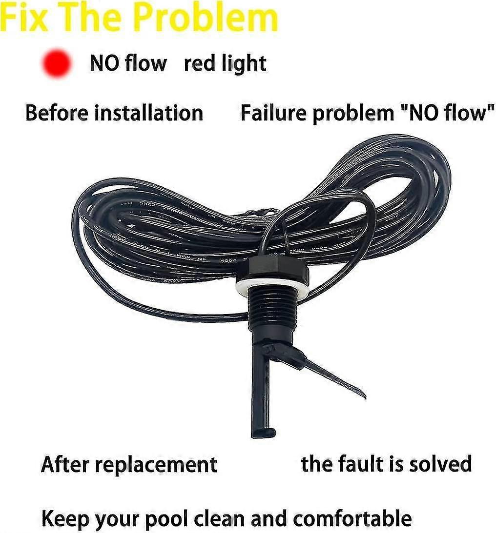 Oem Glx-flo-rp Flow Switch Assembly For Hayward Goldline Salt Systems ...