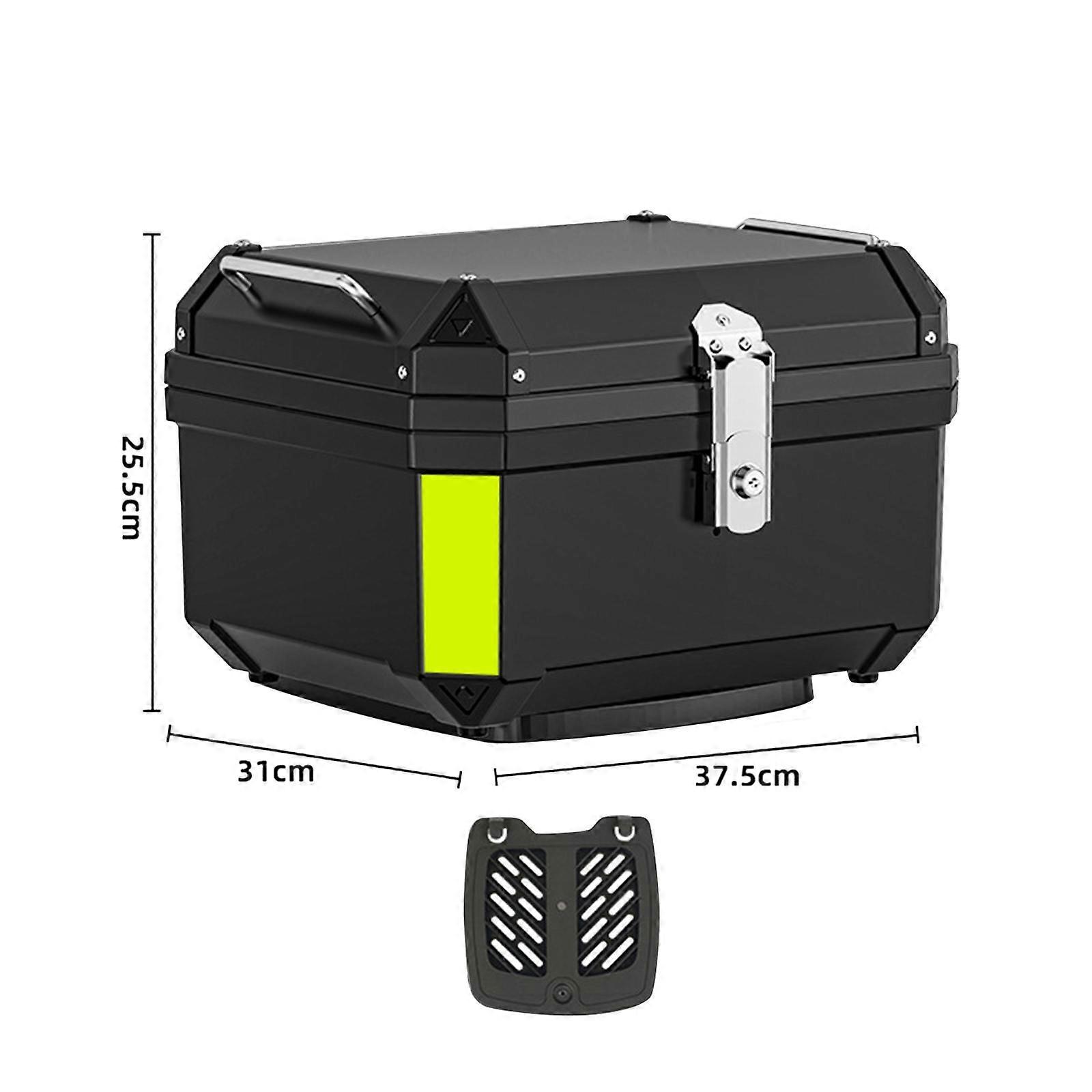 Generic Motorcycle Top Case Storage Carrier Case for Motorcycle Scooter ...