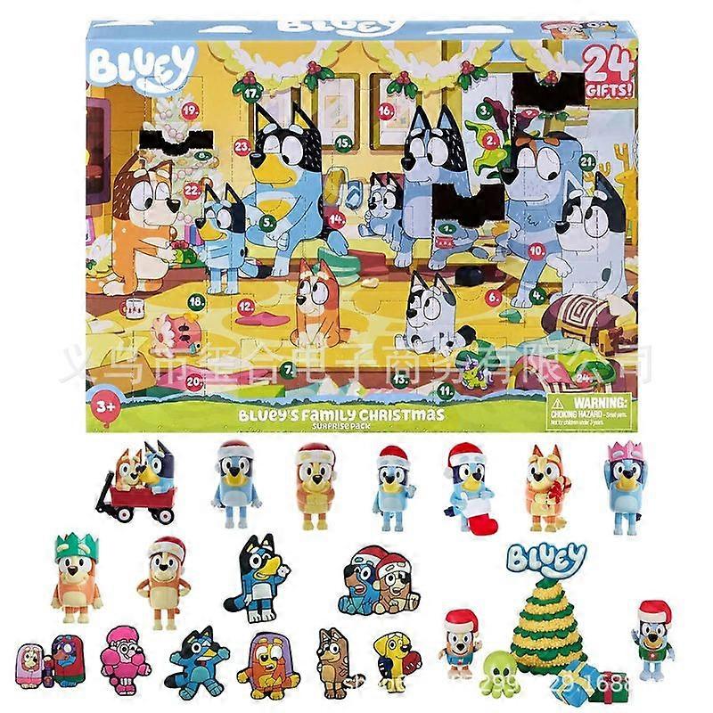 Geyik Noel Noel Takvimi Noel Bluey Anime Heykelcik Cadılar Bayramı ...