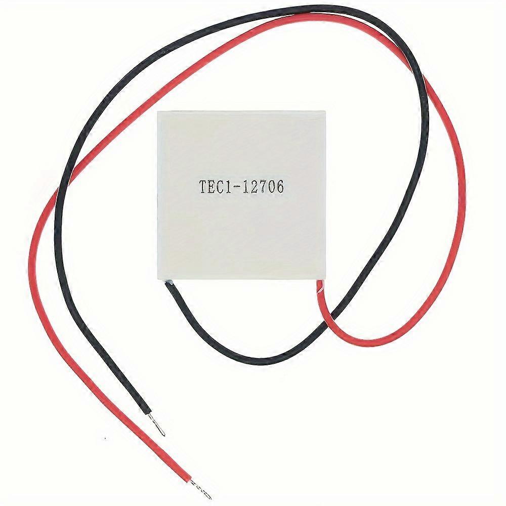 TEC1-12706 Thermoelectric Cooler Peltier Plate Module, 40mm X 40mm, 12V 6A Heatsink ...