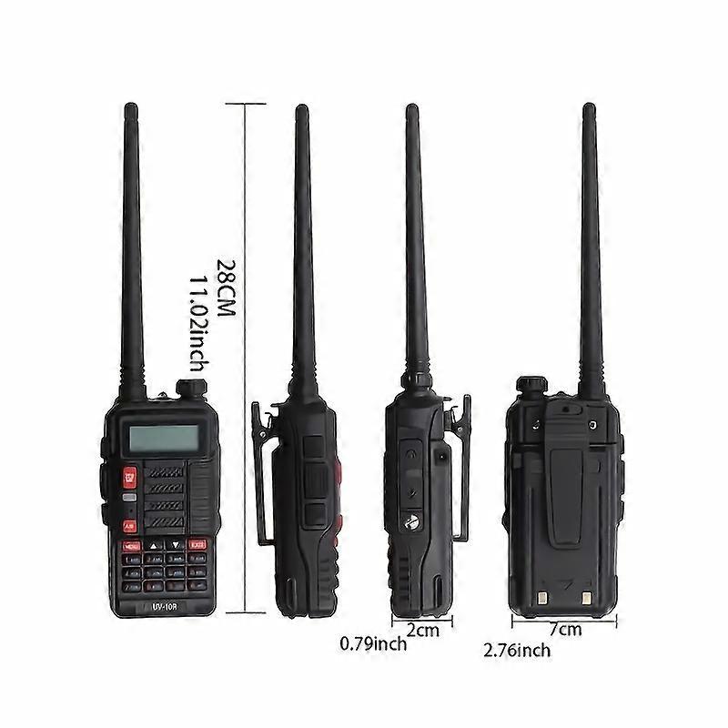BAOFENG Powerful Professional Portable Walkie Talkie, UV-10R 128 Channels Larger Capacity ...