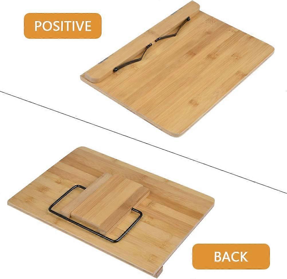 Book Stand Reading Rest Cookbook Holder Foldable Bookrest Tablet Stand ...