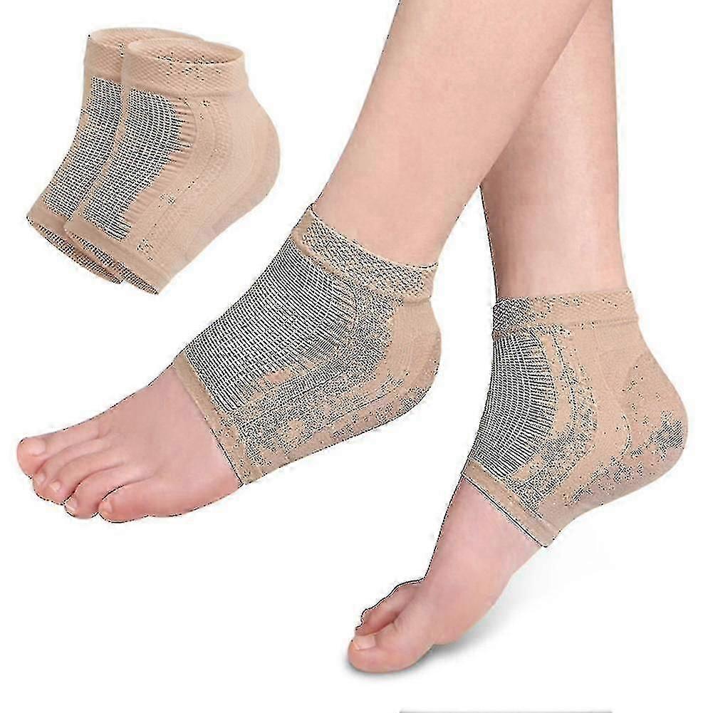 Heel Sleeves, Heel Cushion Gel Heel Protector, For Plantar Fasciitis ...