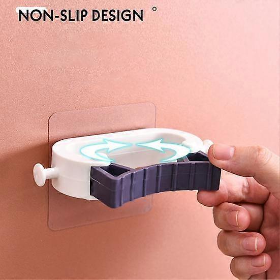 Self-adhesive Mop Rack Versatile ABS Super Anti-Slip Mop Holder Hook ...