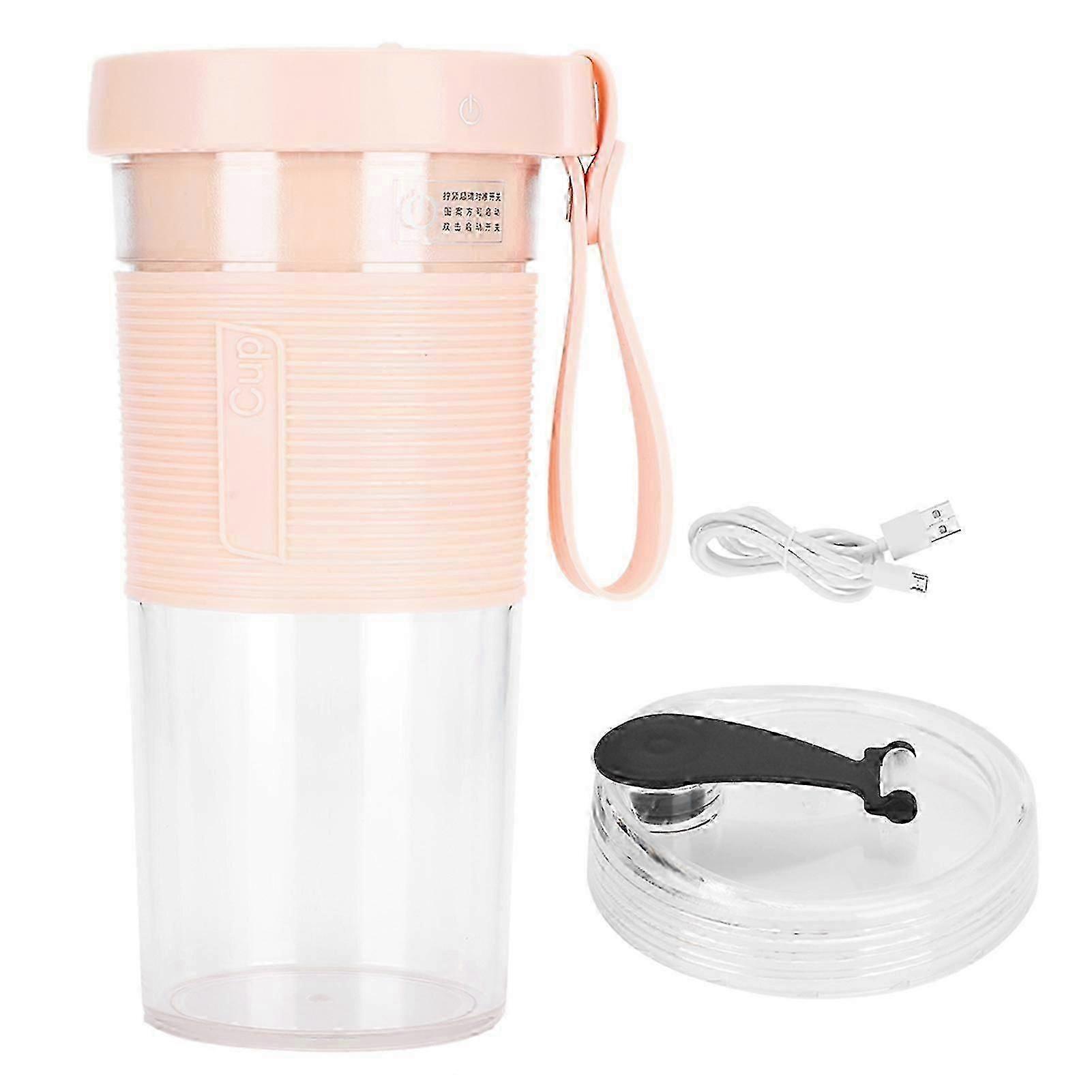 Portable Electric Fruit Juicing Cup Three-leaf Cutter Head Juicer Mixer ...