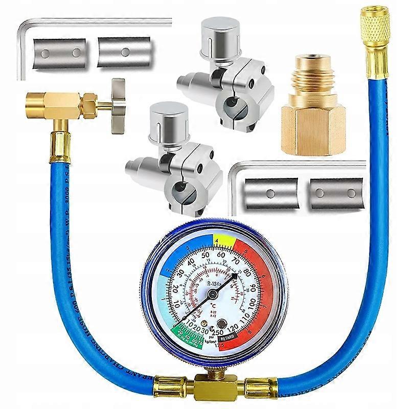 R134a Refrigerator Freon Filling Hot Hose Kit | Fruugo UK