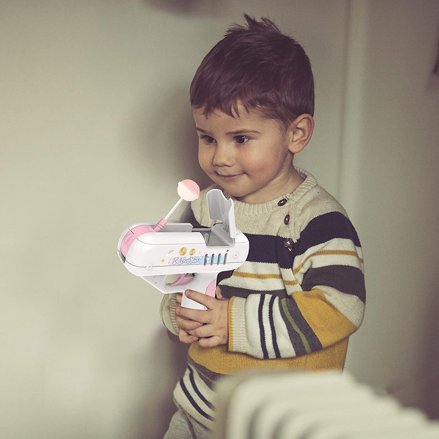 Heytea Candy Gun Sound And Light Electric Lollipop Gun, Surprise ...