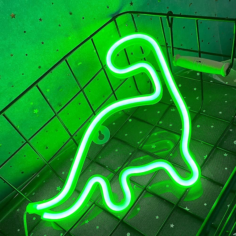 Dinosaur Neon LED Neon Light Signs Neon Lamp Dinosaur USB/Battery ...