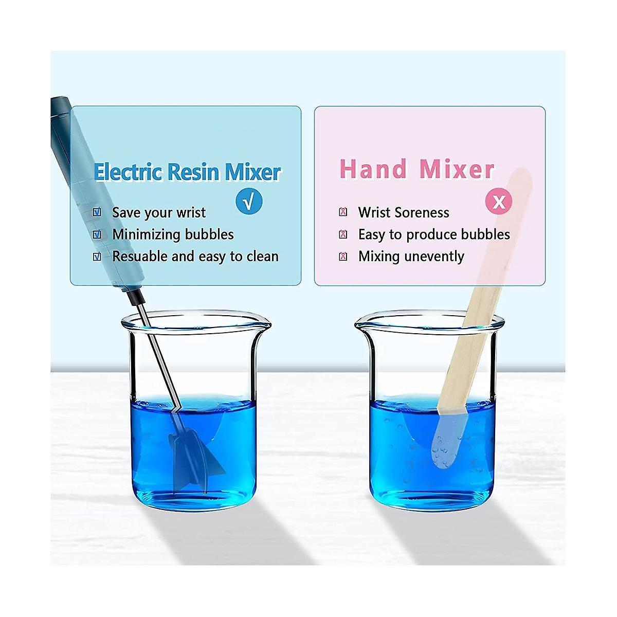Handheld Rechargeable Epoxy Resin Mixer Resin Mixer Electric Epoxy ...