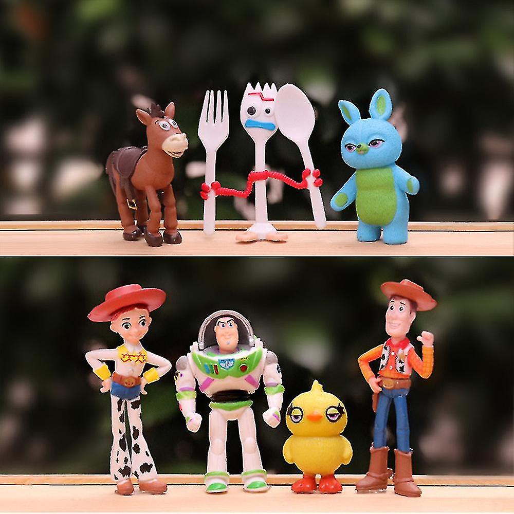 Toy Story Action Figures Toys Set Buzz Lightyear Minifigures Models ...