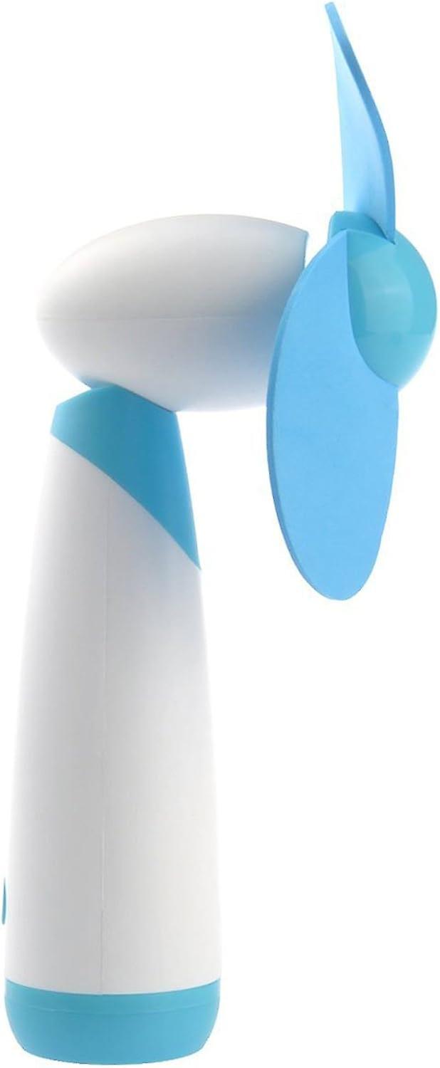 Mini Handheld Fan 2PC, Battery Powered, Soft Foam Blades | Fruugo UK