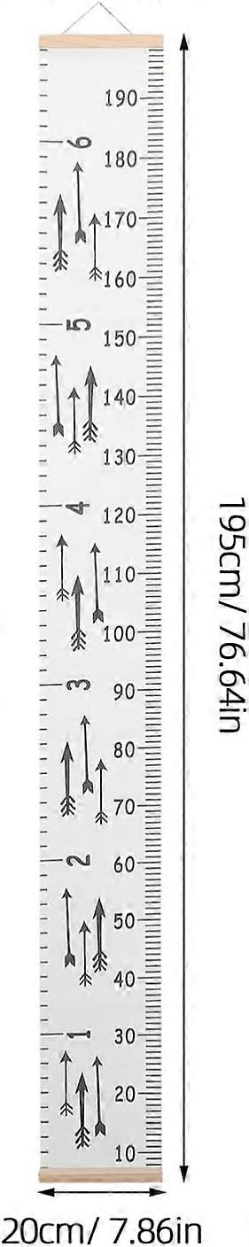 Children Height Measuring Chart Hanging Height Chart with Arrows ...