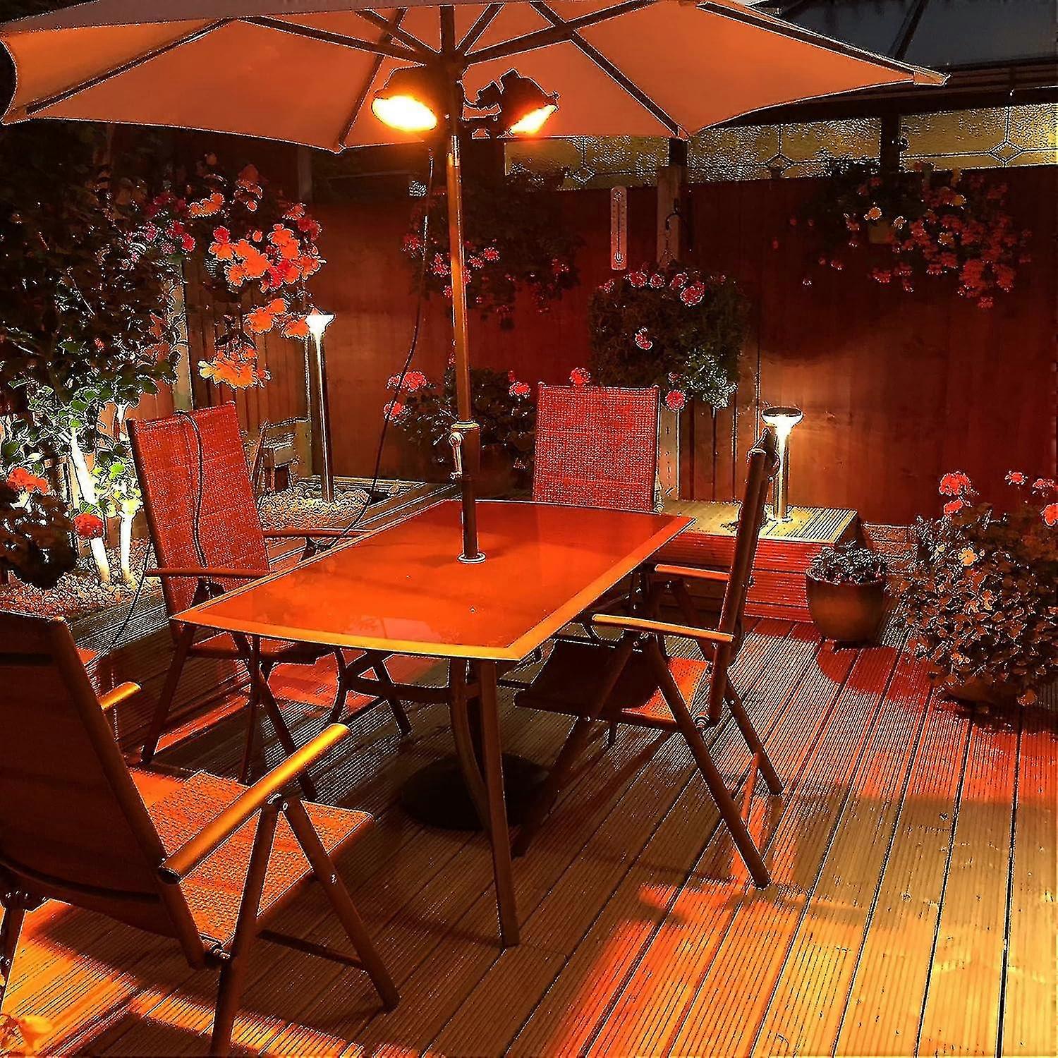 500 Watt Ruby Compatible with Heatmaster R7 Halogen Heater Bulb for ...