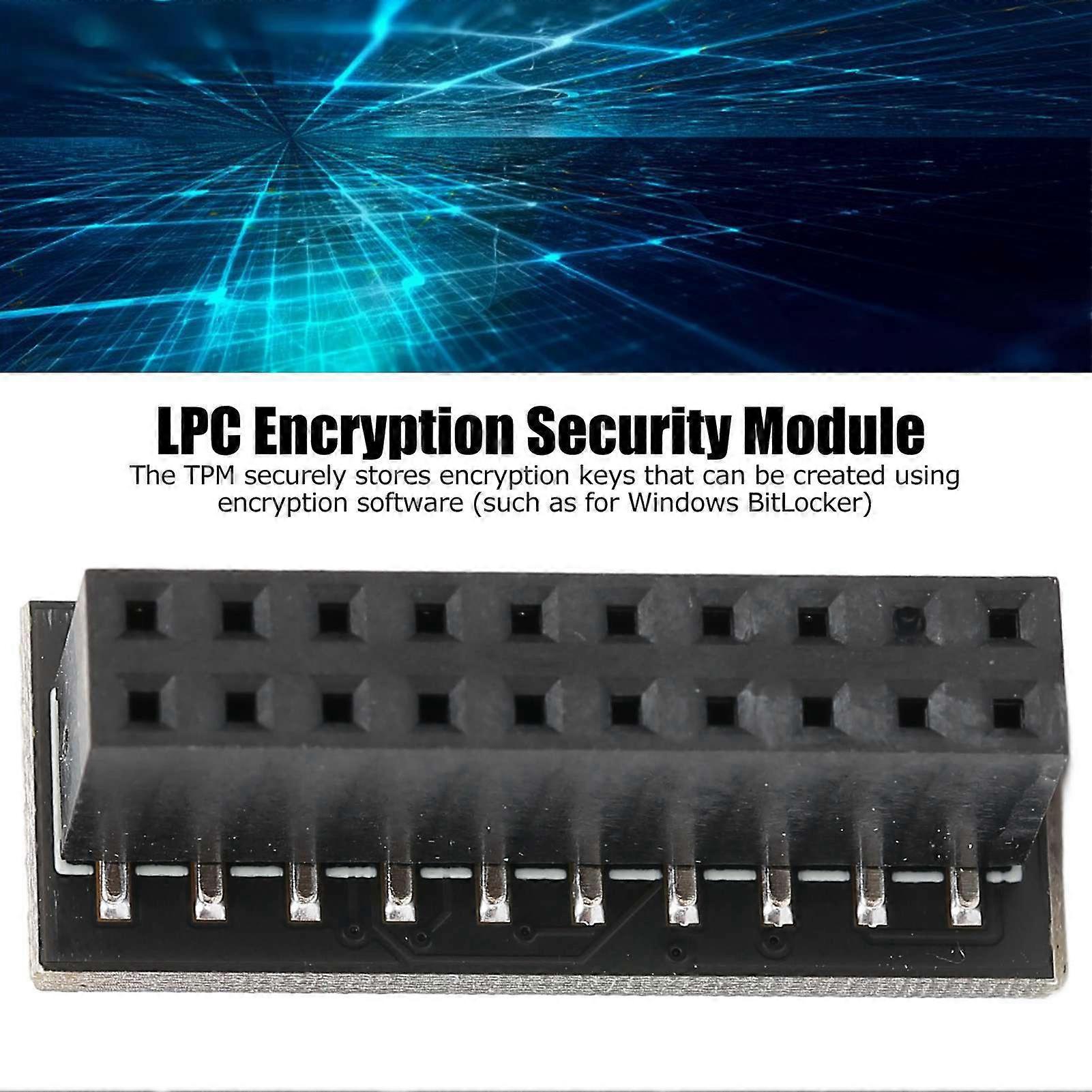 TPM 2.0 Encryption Security Module 20pin Strong Encryption TPM Processor TPM Module System ...
