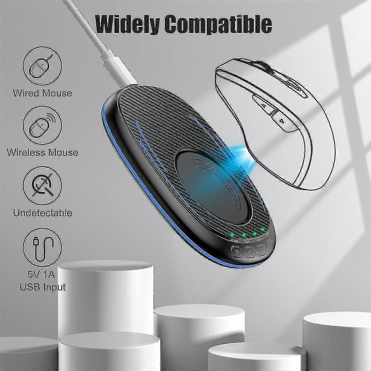 Mouse Mover Undetectable With Timer, Silent Mouse Jiggler With On/off ...