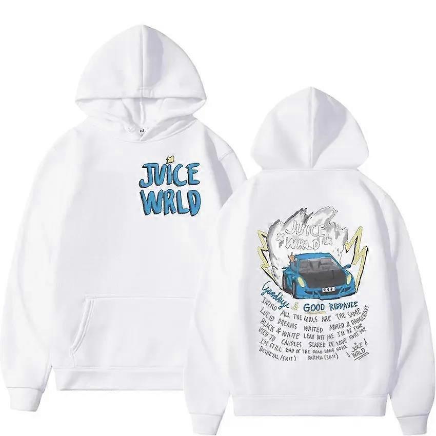 Juice Wrld Rapper Hoodie For Men Women Street Fashion Sweater Popular ...