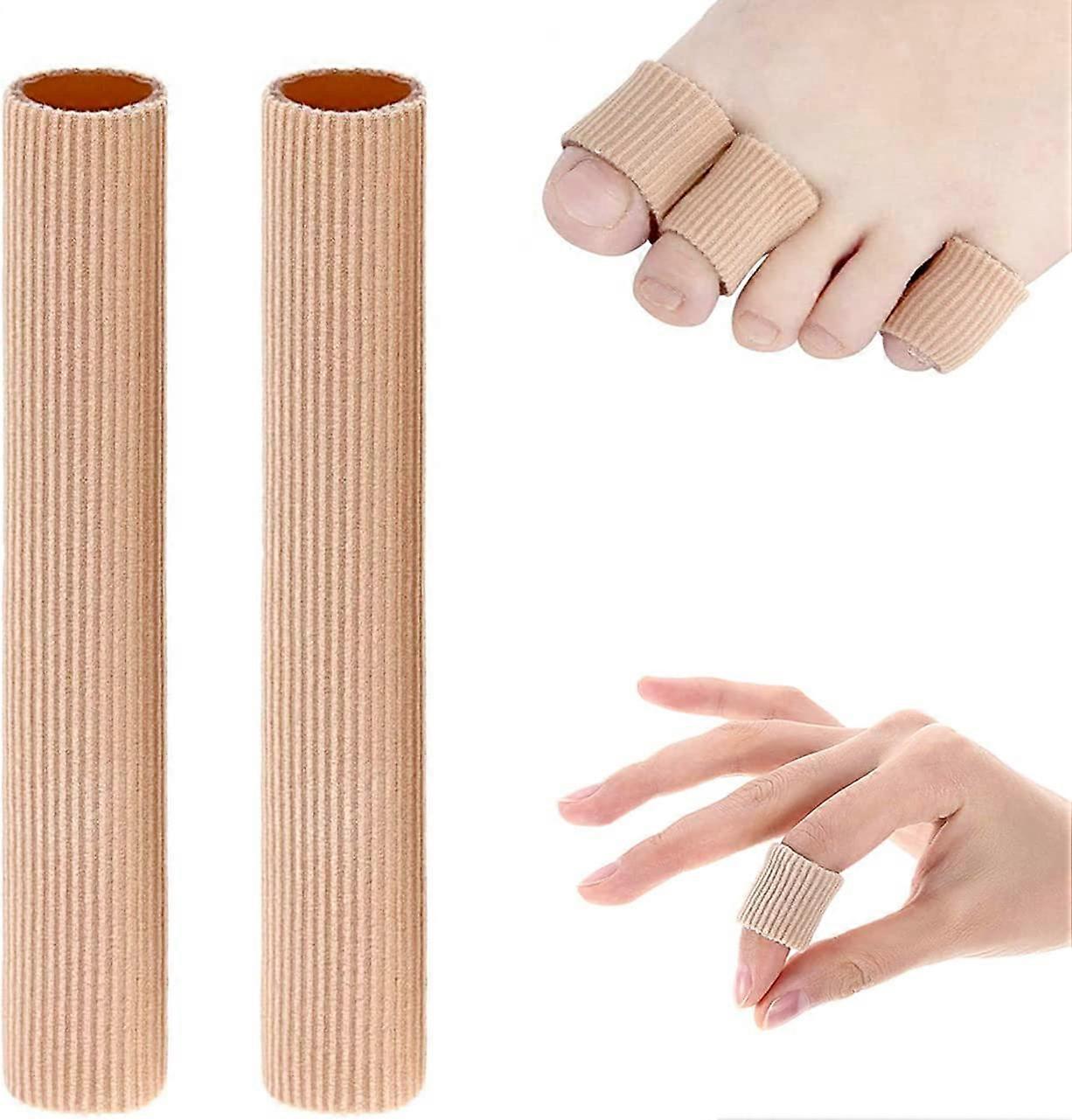 Dww-Lot de 2 Protection Orteils en Silicone Dcoupable, Bandage de Tube de Protection des Doigts ...