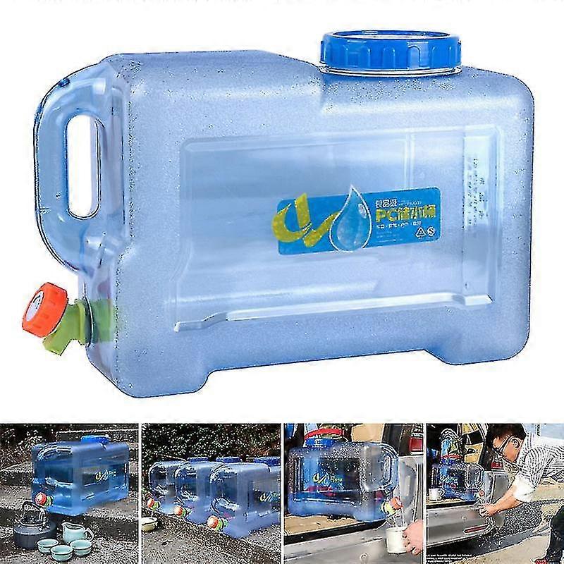 Outdoor Drinking Water Tank Bucket With Tap Non-toxic Pc Storage ...